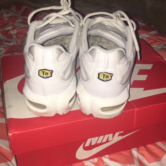 Nike | Shoes | Nike Air Max Tn All White | Poshmark